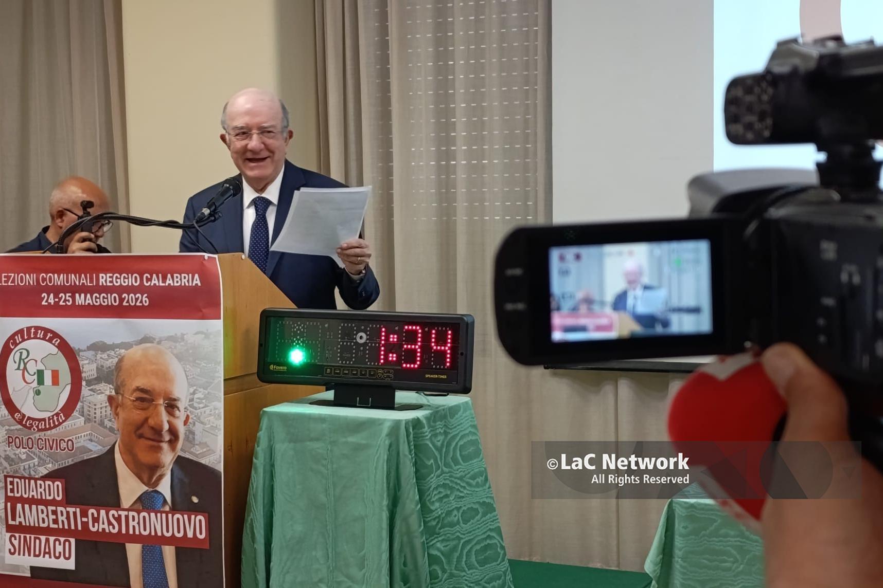 Lamberti Castronuovo presenta le liste e apre la segreteria: «Facciamo ...