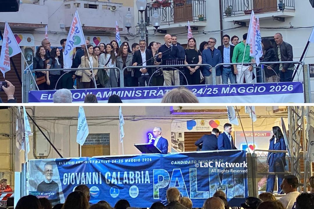 Palmi, si chiude in Piazza Primo Maggio una campagna elettorale ...